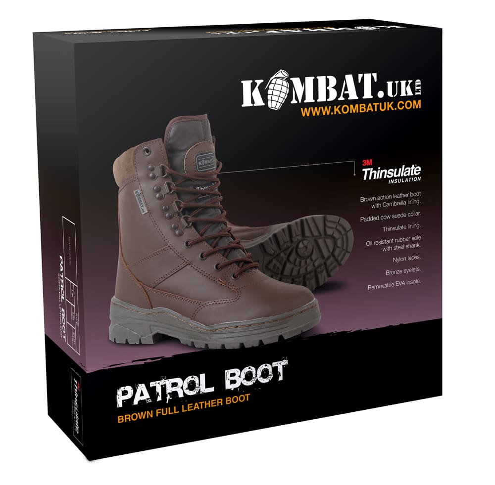 Patrol Boots - All Leather | Ammo Hive