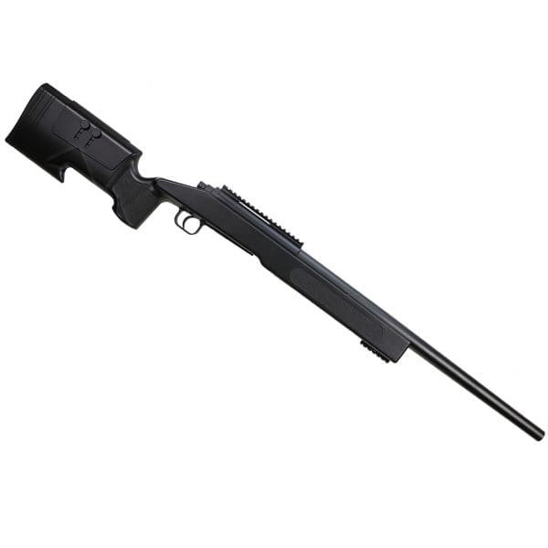 M62 AIRSOFT SPRING SNIPER RIFLE BLACK | Ammo Hive