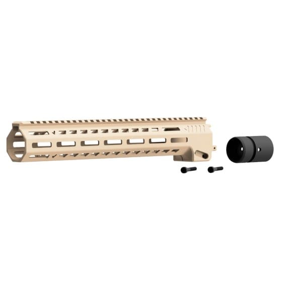 13" V-Rail System & Barrel Nut (VMP-2MD) (Tan) | Ammo Hive