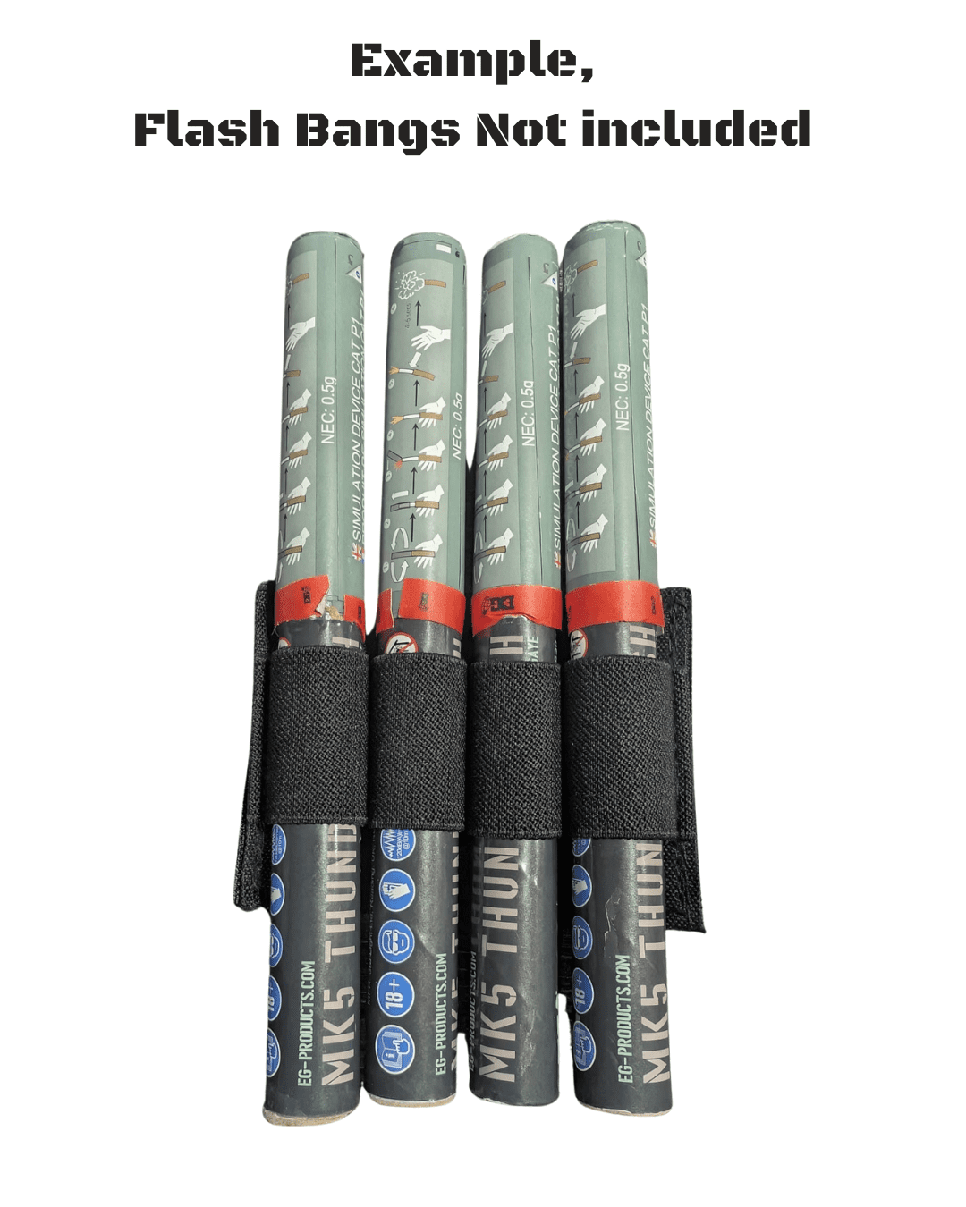 Multi-Function elastic 4-Hole velcro patch | Ammo Hive