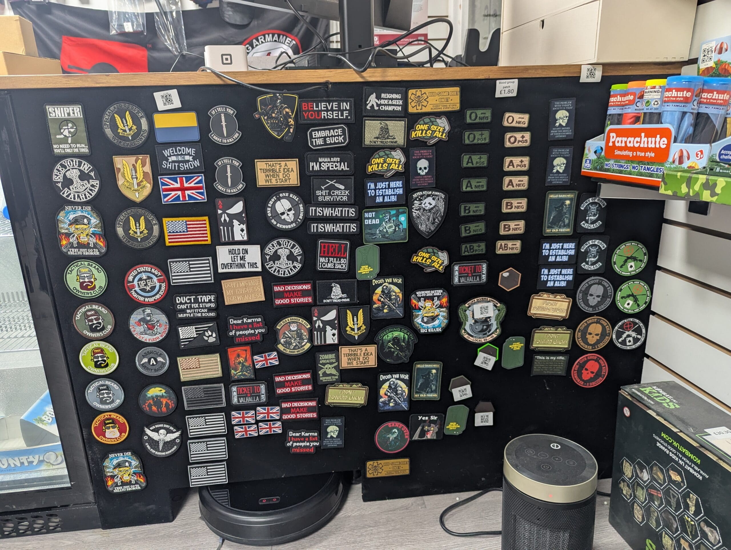 Large velcro embroidered patches | Ammo Hive